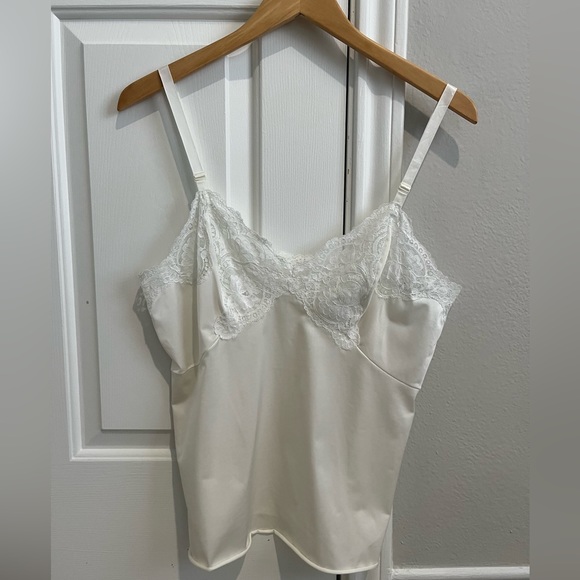 Shadowline | Intimates & Sleepwear | Vintage Shadowline Cream Camisole ...